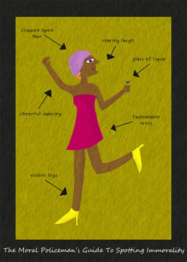 The Painfully Noble Origins of Moral Policing | Helter Skelter Magazine